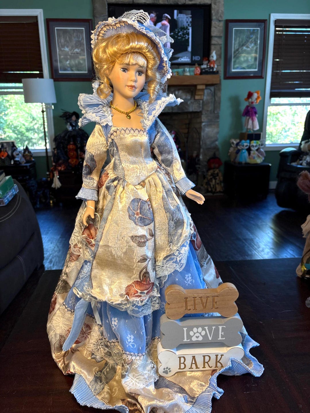 Elizabeth Collection 26” Porcelain Doll Vintage Victorian Gorgeous ...