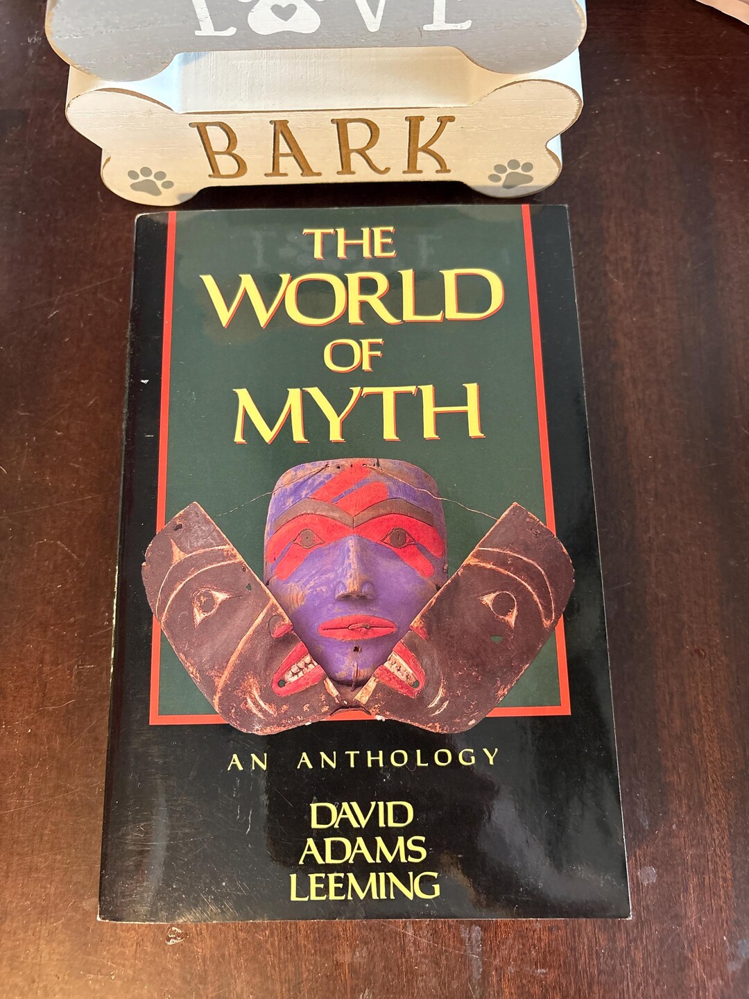 The World of Myth an Anthology by Leeming Paperback Book Vintage 1990 ...