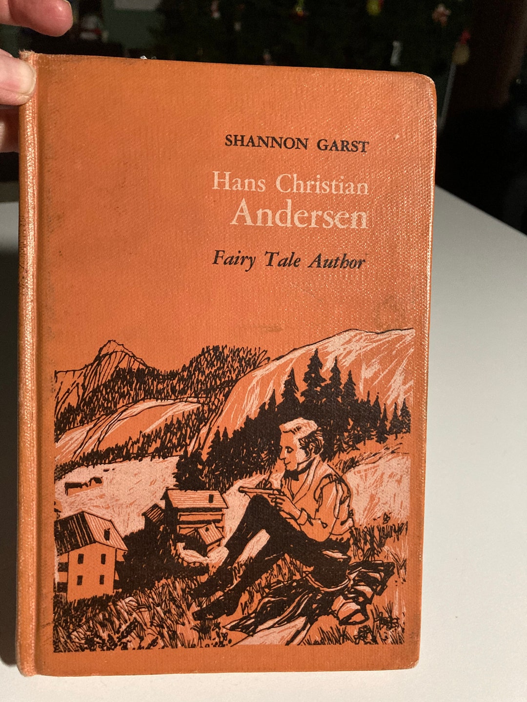 Hans Christian Andersen Fairy Tale Author by Shannon Garst 1965 Vintage ...