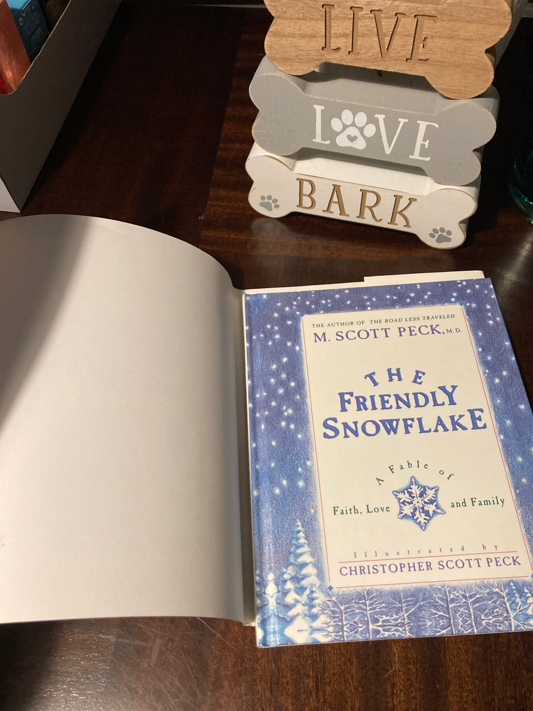 The Friendly Snowflake a Fable of Faith Love and Family by Peck ...