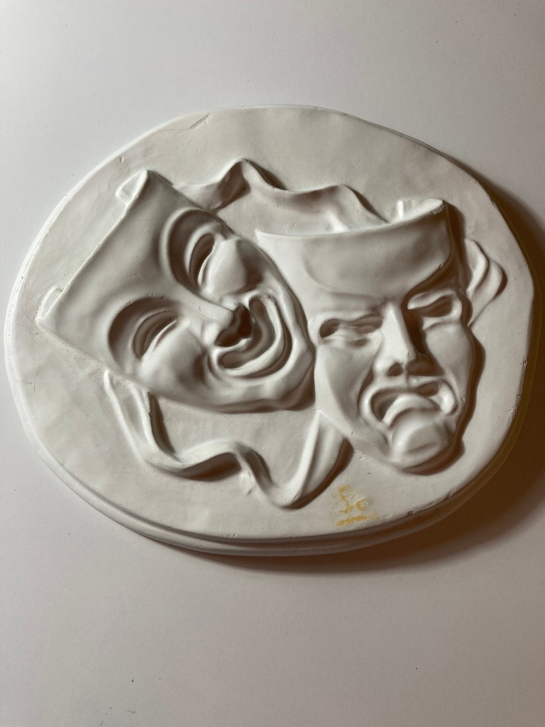 Face Mask Plaster Drama Masks Wall Decoration Vintage Motley Crue ...