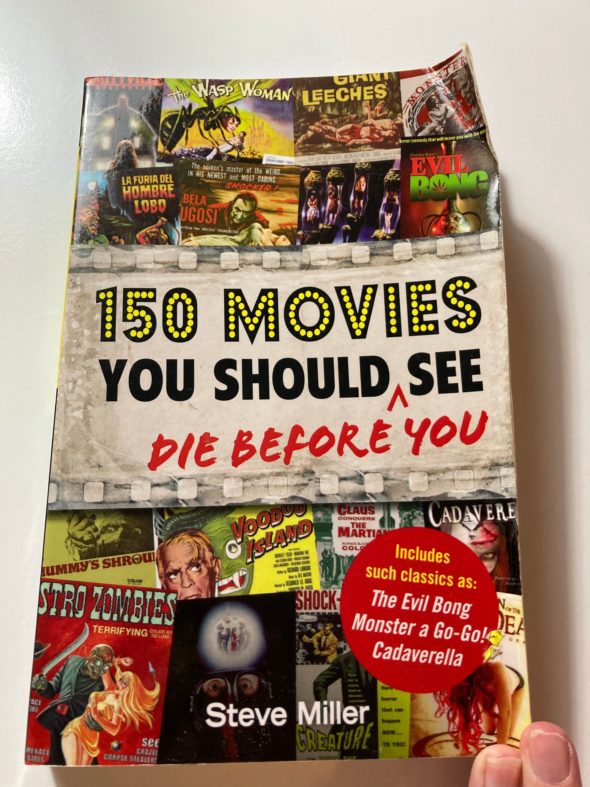 150 Movies You Should Die Before You See Oversized Paperback | Etsy