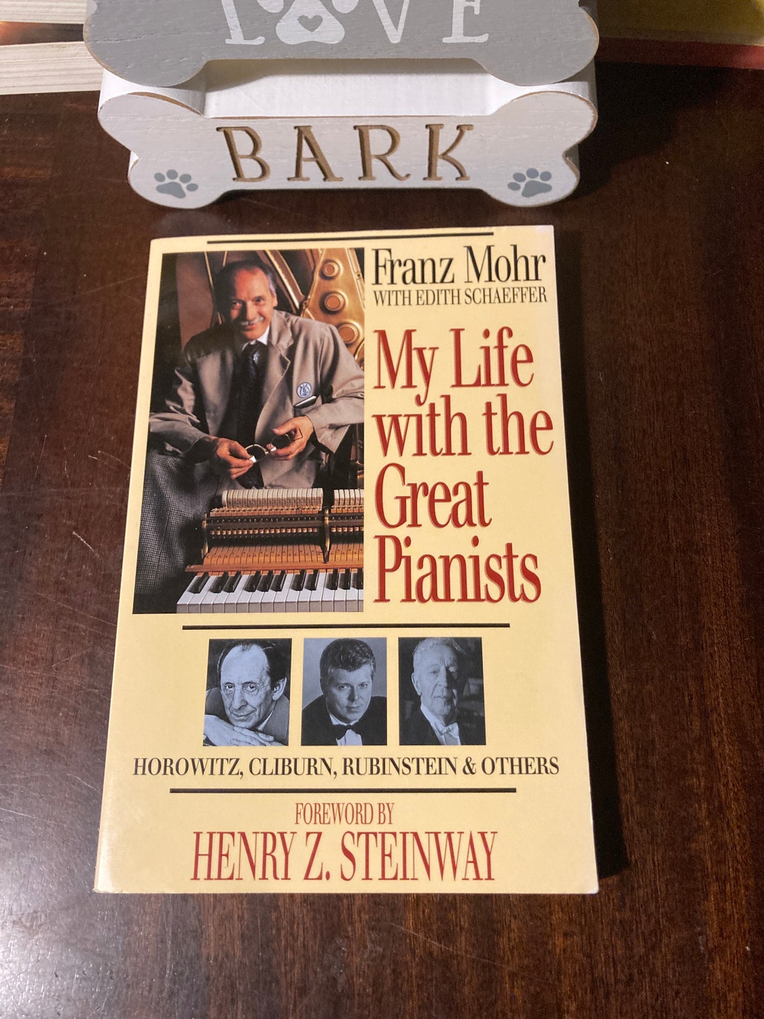 My Life With the Great Pianists Horowitz Cliburn Rubinstein & More by ...