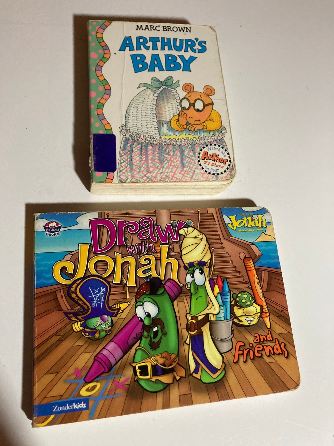 Arthur’s Baby by Marc Brown Toddle Board Book & Draw With Jonah and ...
