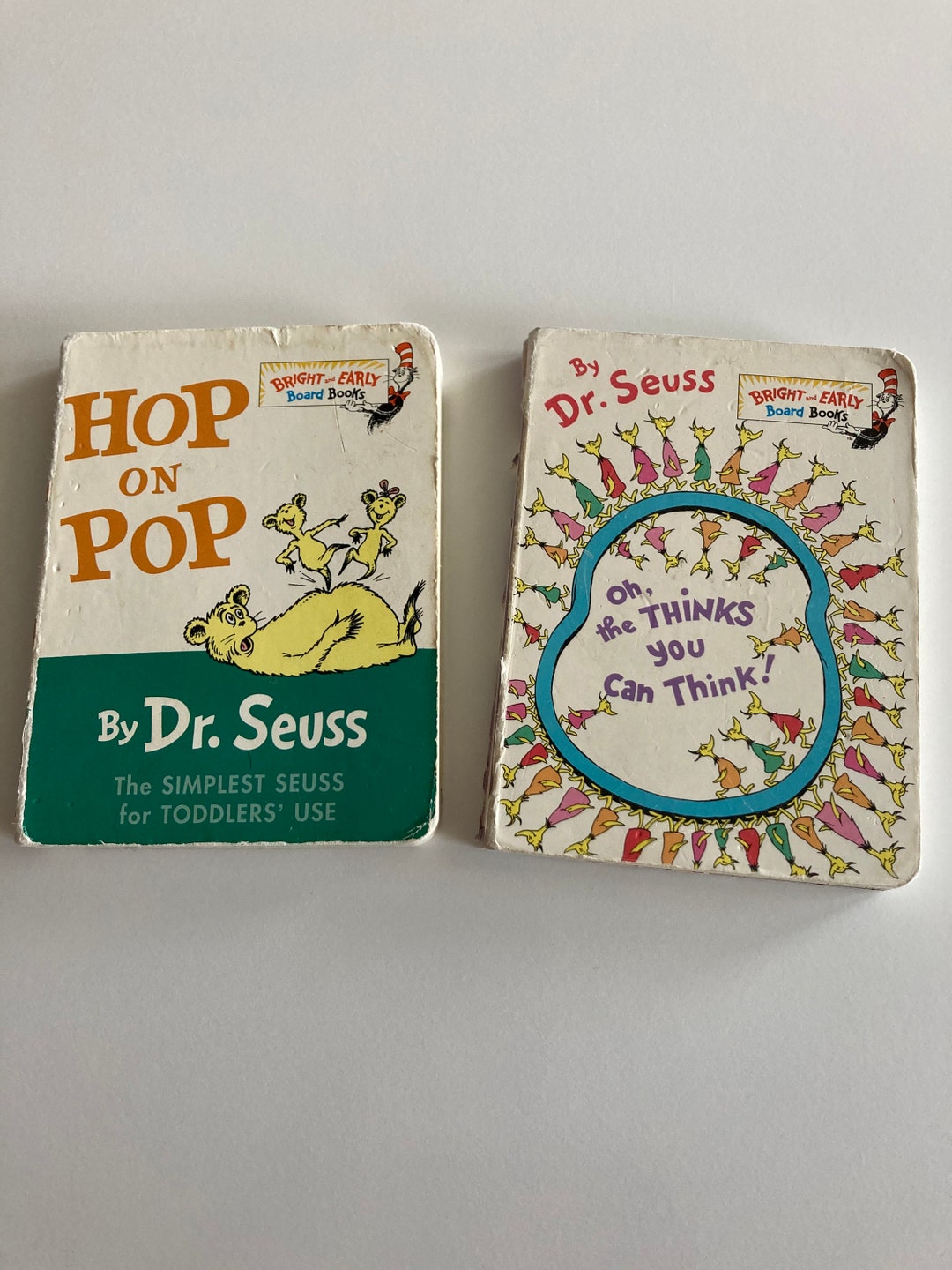 Dr Seuss Hop on Pop Board Toddler Book Oh the Thinks You Can Think ...