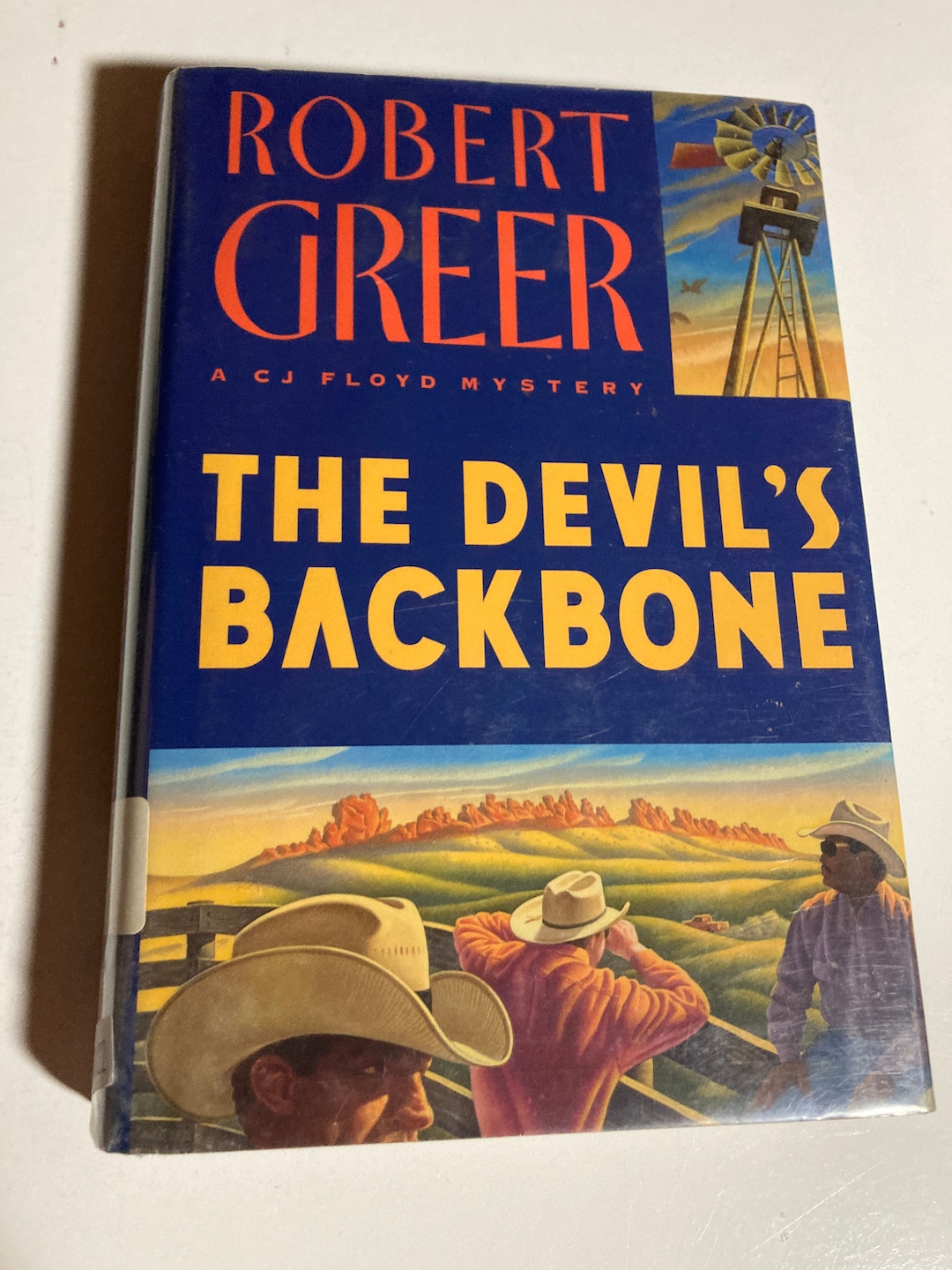 The Devil’s Backbone by Robert Greer A CJ Floyd Mystery Vintage ...