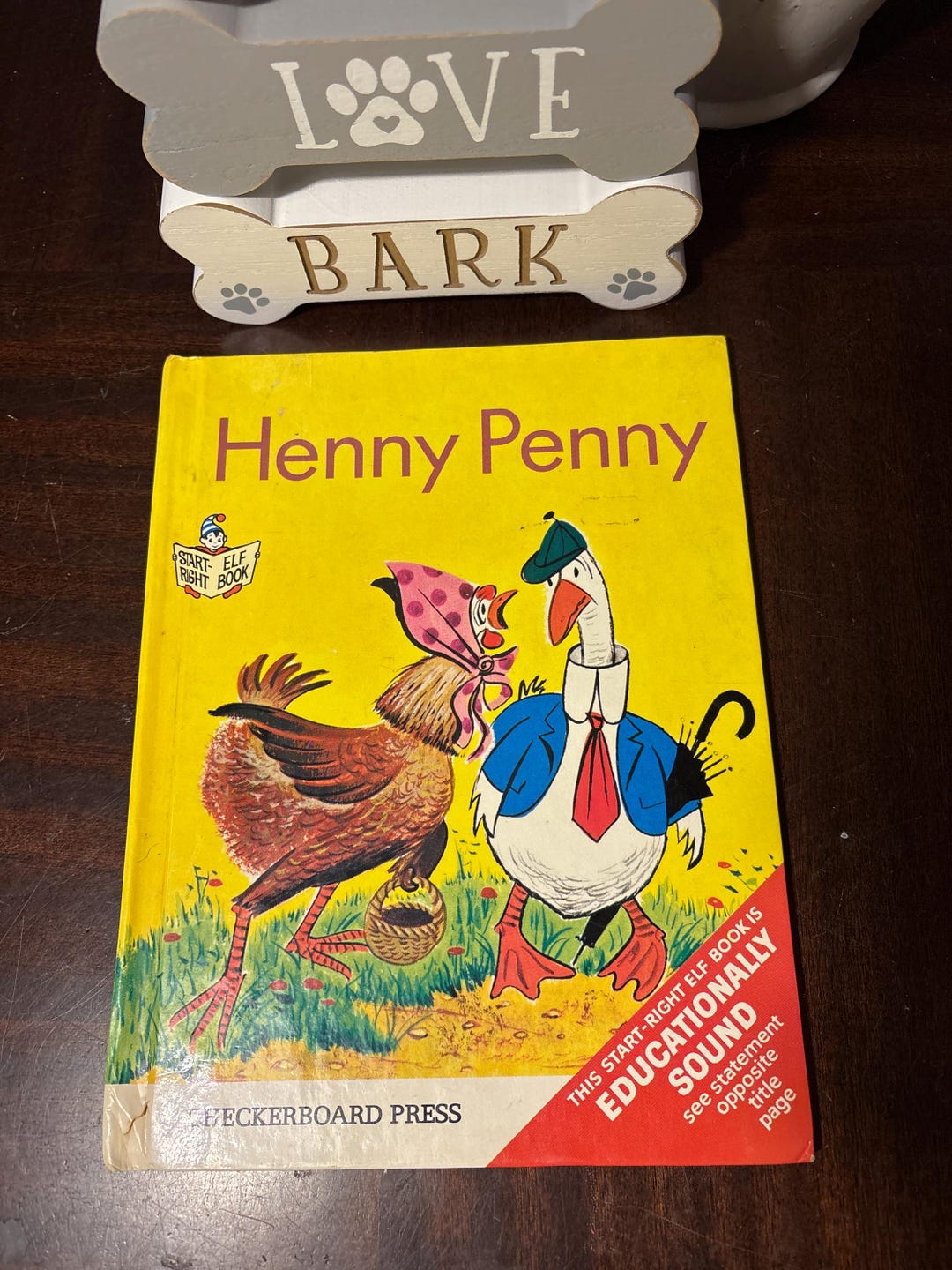 Henny Penny by Checkerboard Press Hardback Book Vintage Children’s ...