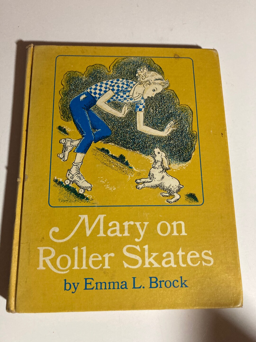 Mary on Roller Skates by Emma L Brock Vintage Hardback Children’s Book ...