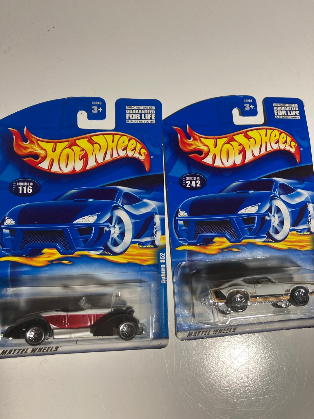 Hot Wheels Mattel Wheels Olds 442 White Car 2000 242 Vintage Toy Car ...