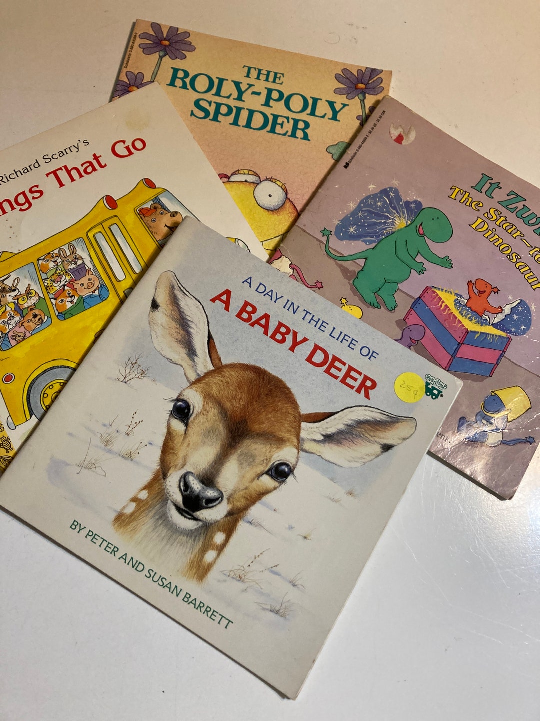 A Baby Deer by Barrett Things That Go by Scarry Roly-poly Spider It ...