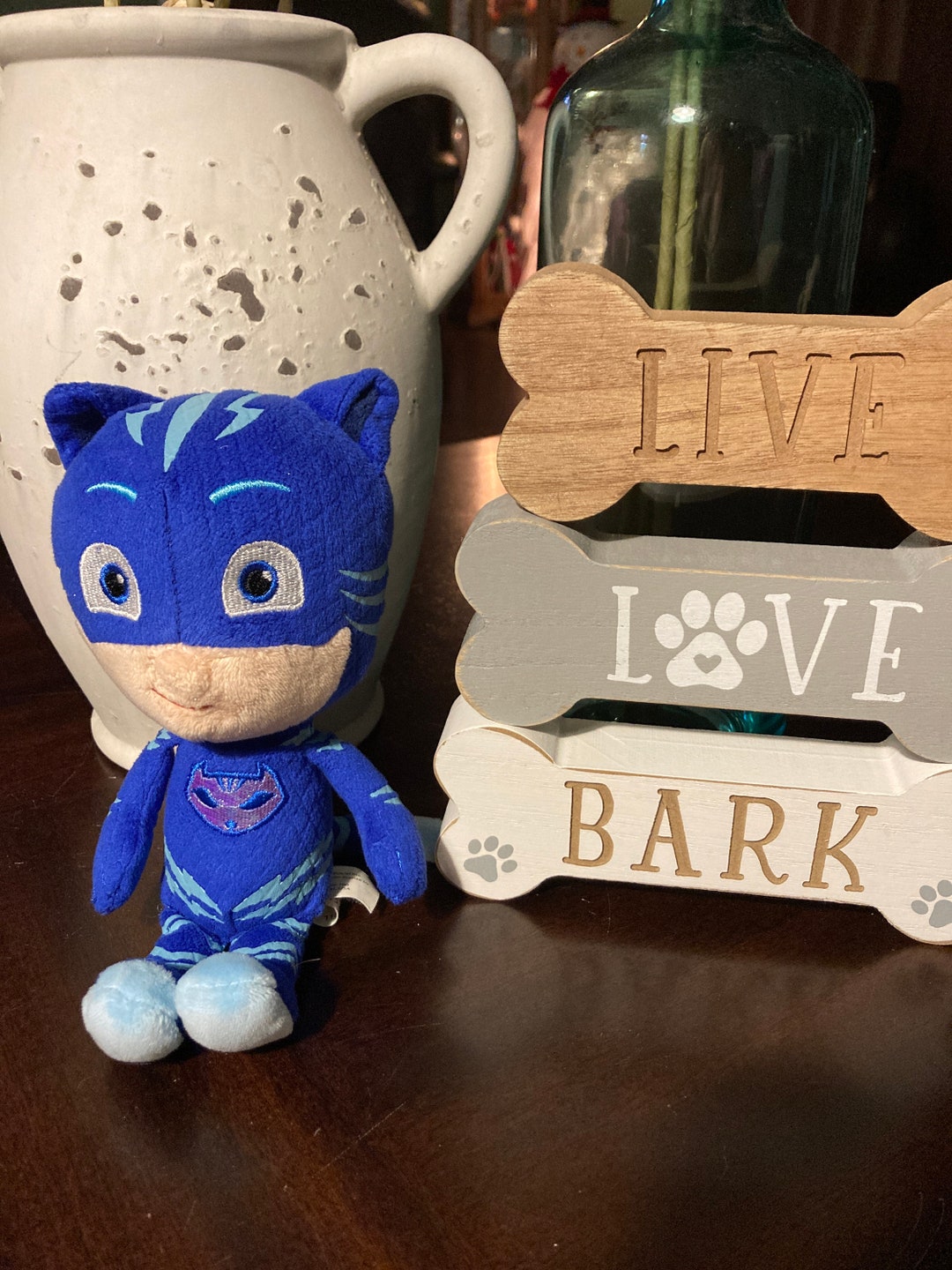 PJ Masks by Just Play 8” Purple Blue Doll With Beanie Body Young ...