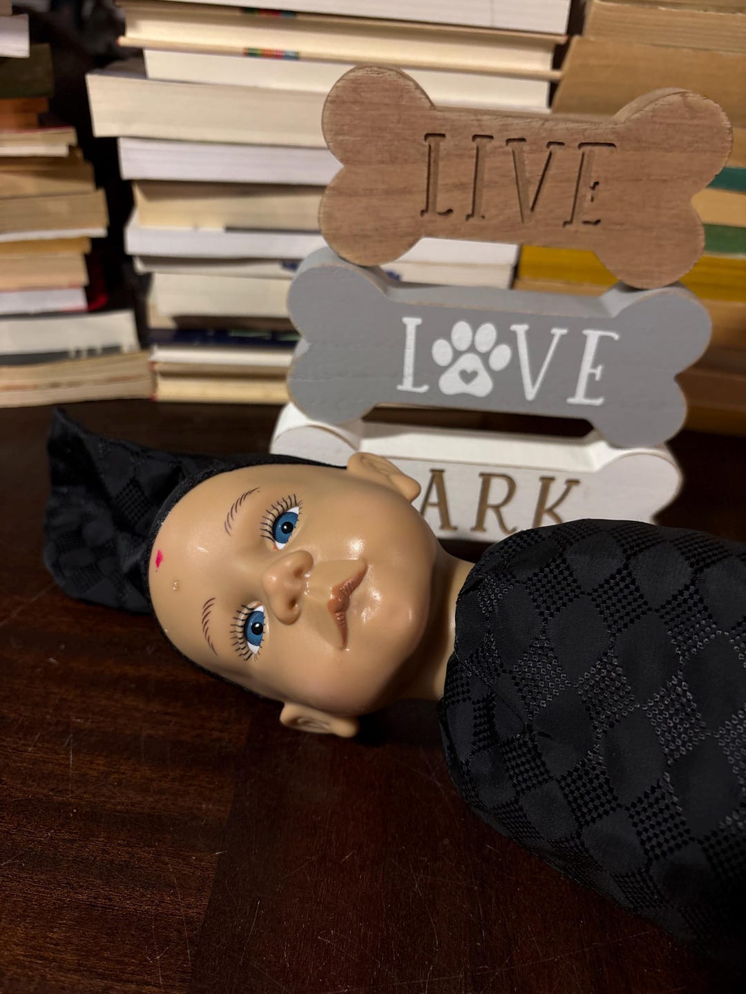 Syndee’s Crafts Ltd Monique Doll Head Vintage 1993 Caucasian With ...