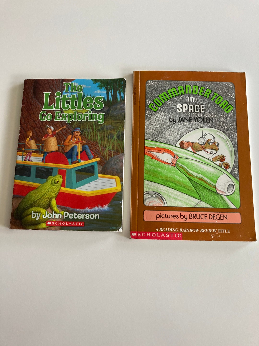 Commander Toad in Space by Jane Yolen Paperback Children’s Book and the ...