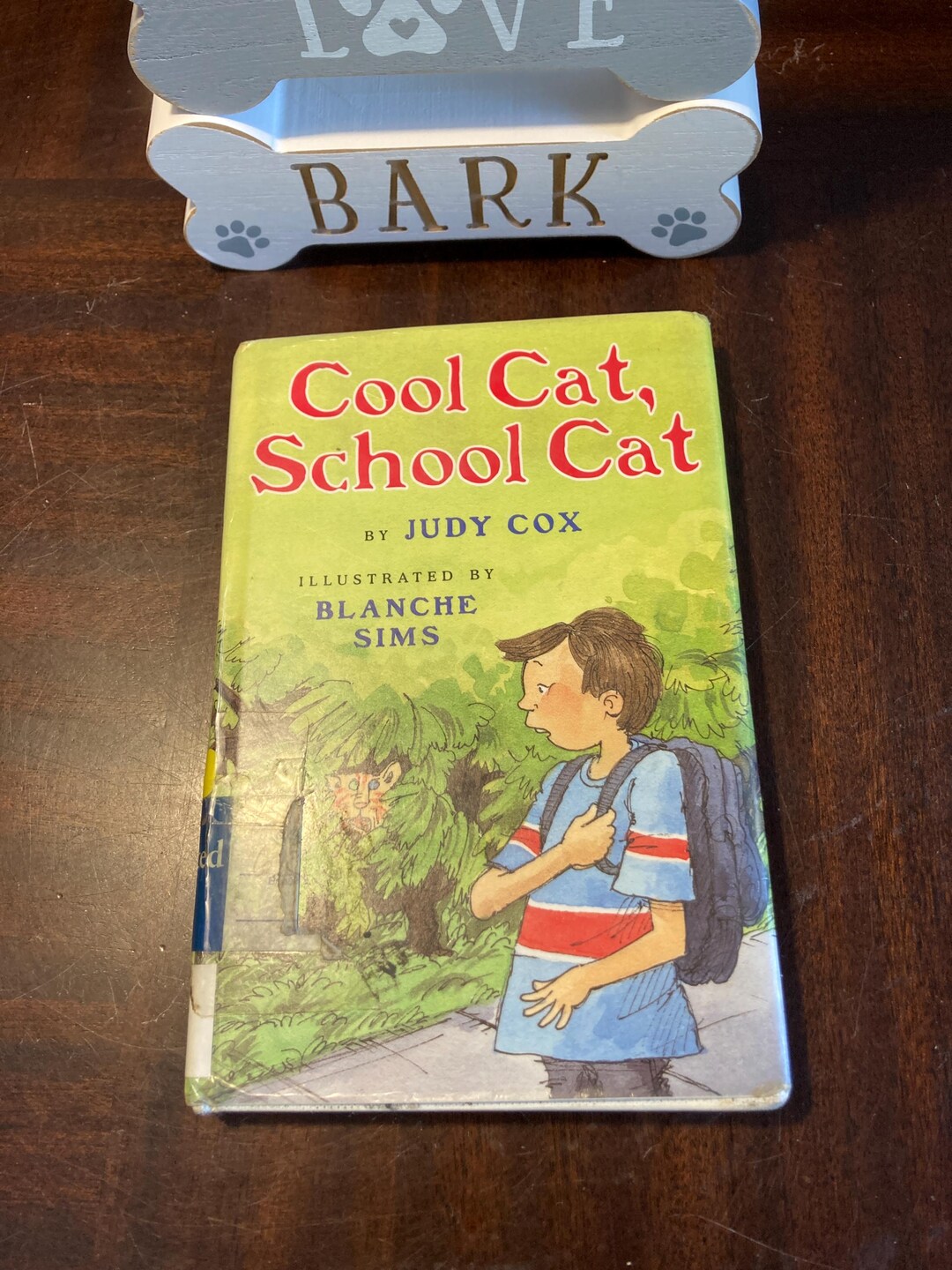 Cool Cat, School Cat by Judy Cox Illustrated by Sims Hardback Book ...