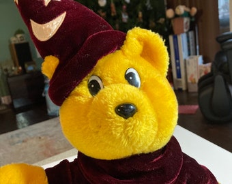 Stuffed Wizard Bear - Etsy