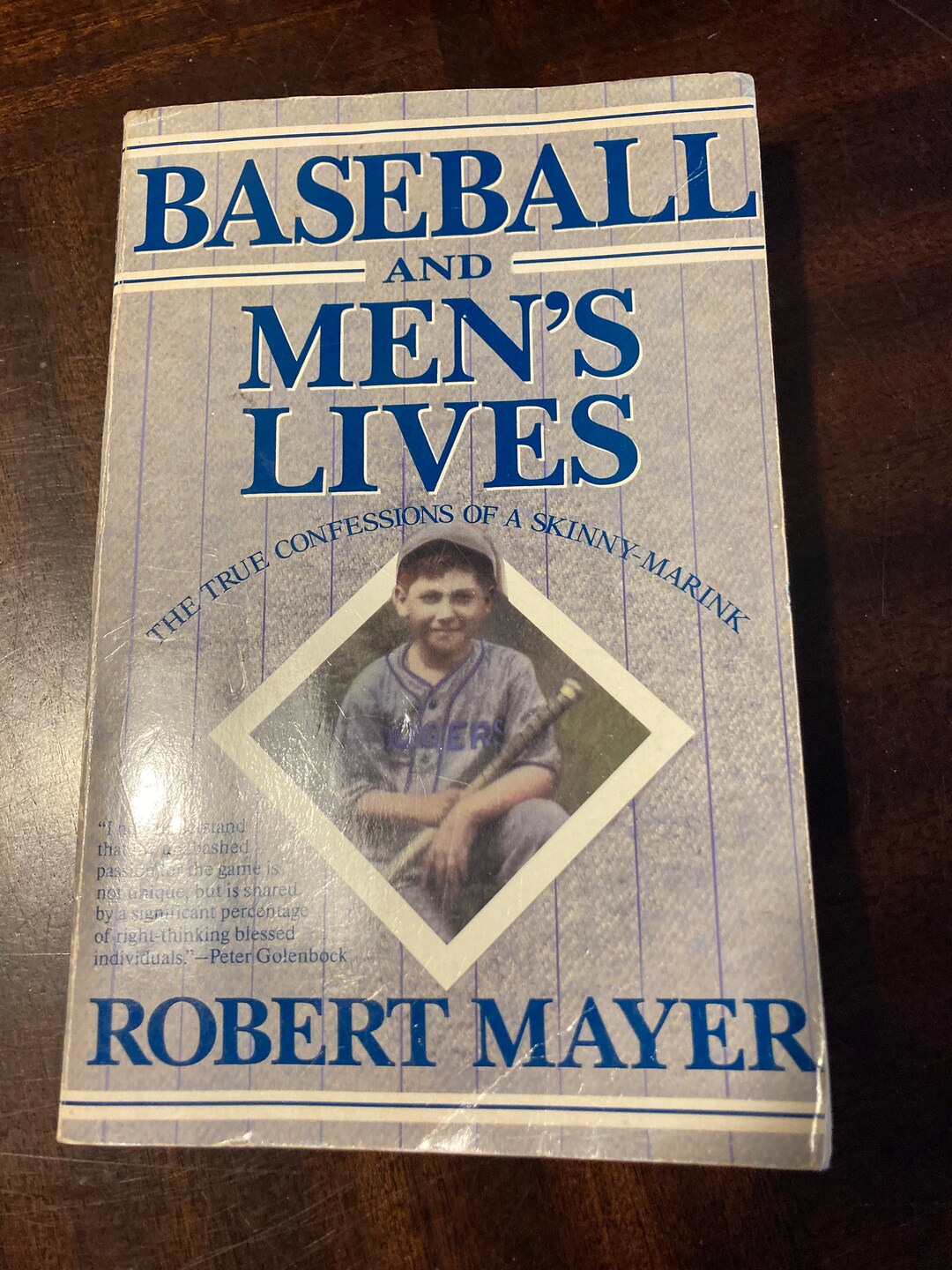 Baseball and Men’s Lives the True Confessions of a Skinny-marink by ...
