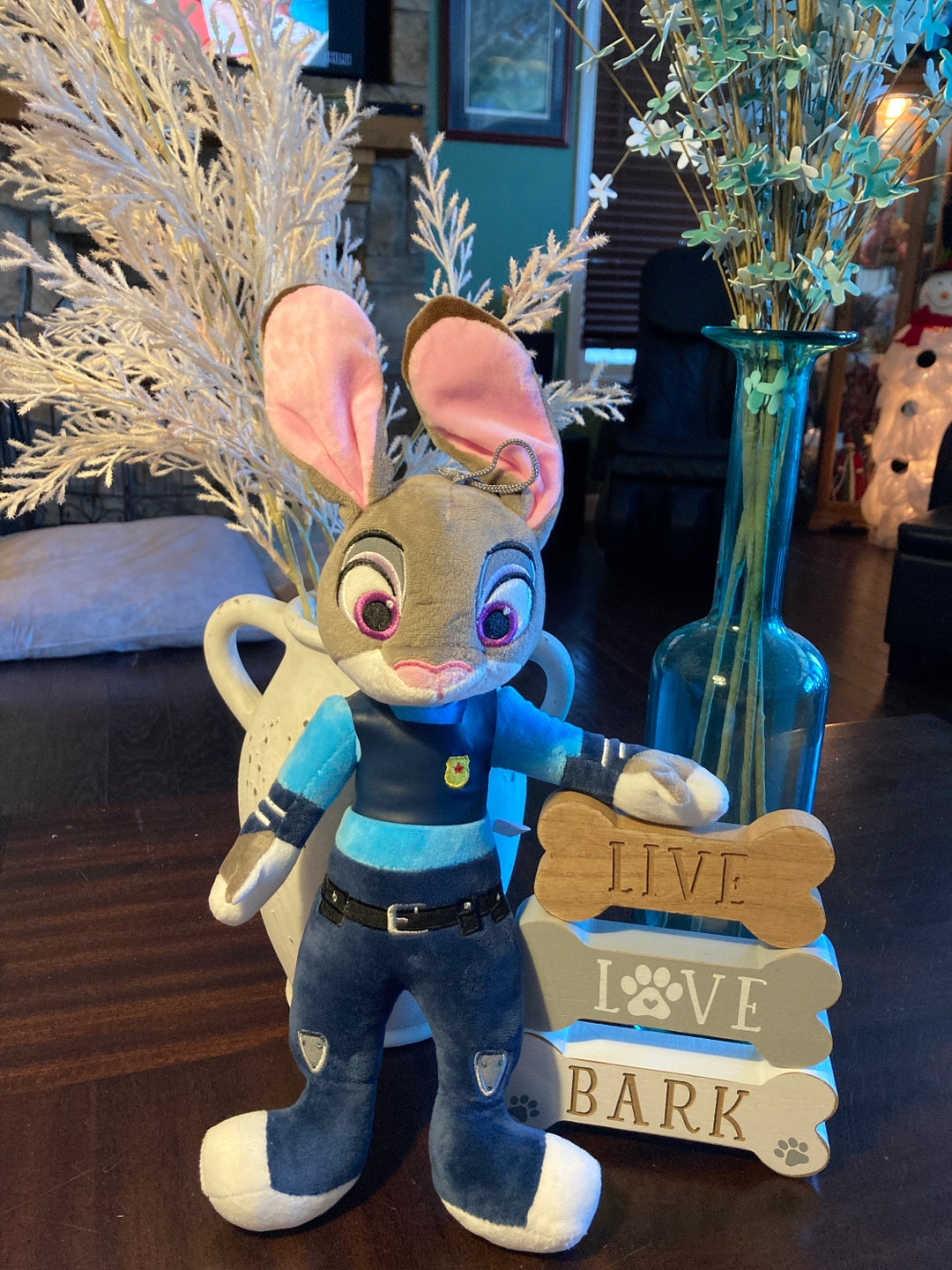 Disney Zootopia Bunny Rabbit Sheriff 17 Plush Stuffed Toy Animal ...