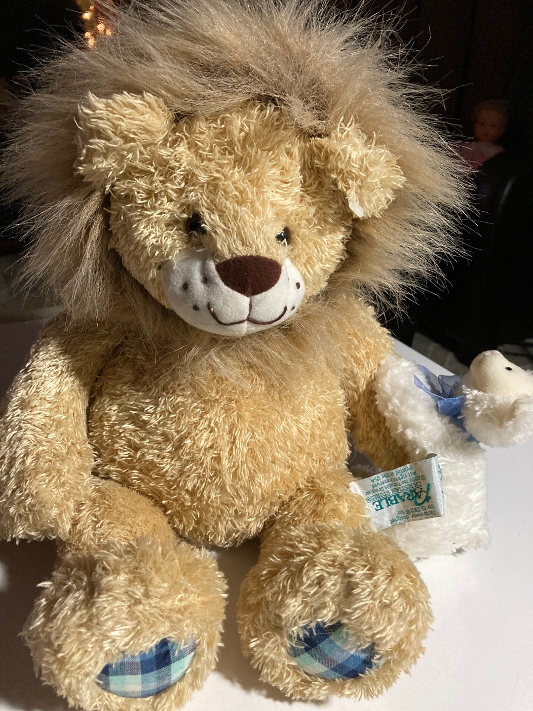 Gund Plush Stuffed Lion With Lamb God’s Love Parable Vintage 2003 ...
