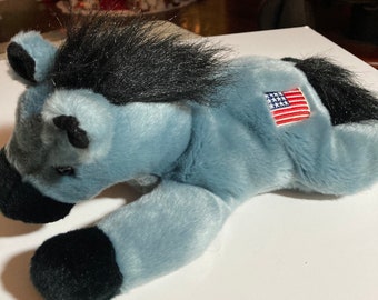 Blue Horse Plush Toy | Etsy