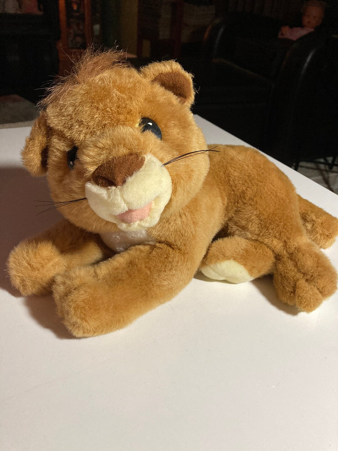 Vintage Kellytoy Lion Cub Plush Stuffed Toy Animal Made in Korea 12 ...