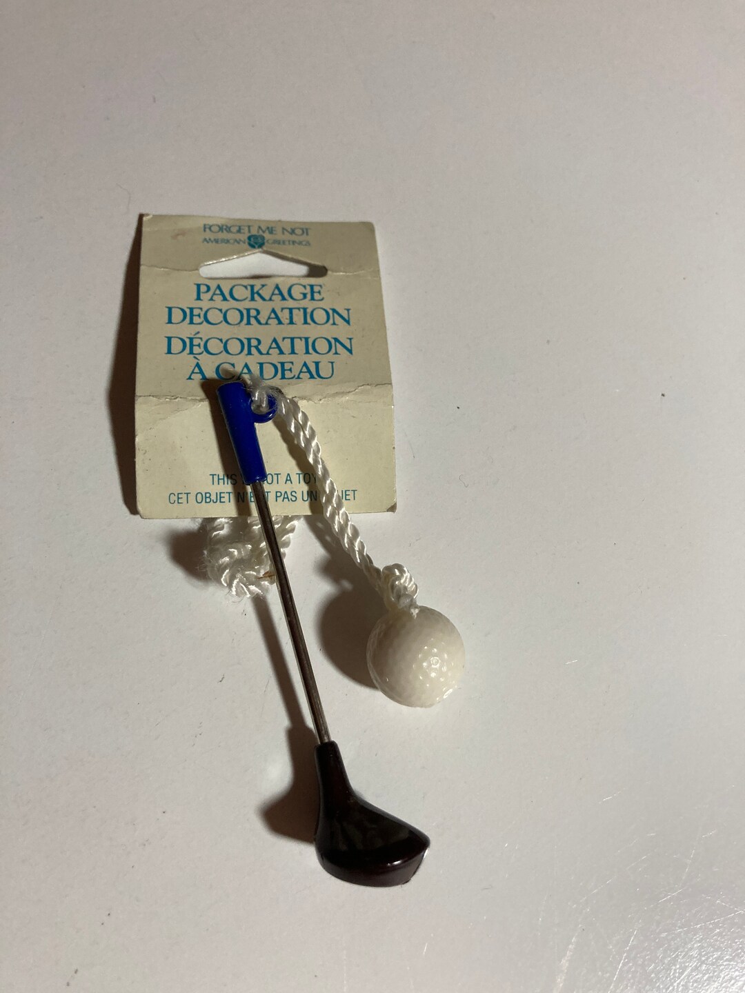 Forget Me Not American Greetings Package Decoration Golf Club and Ball ...