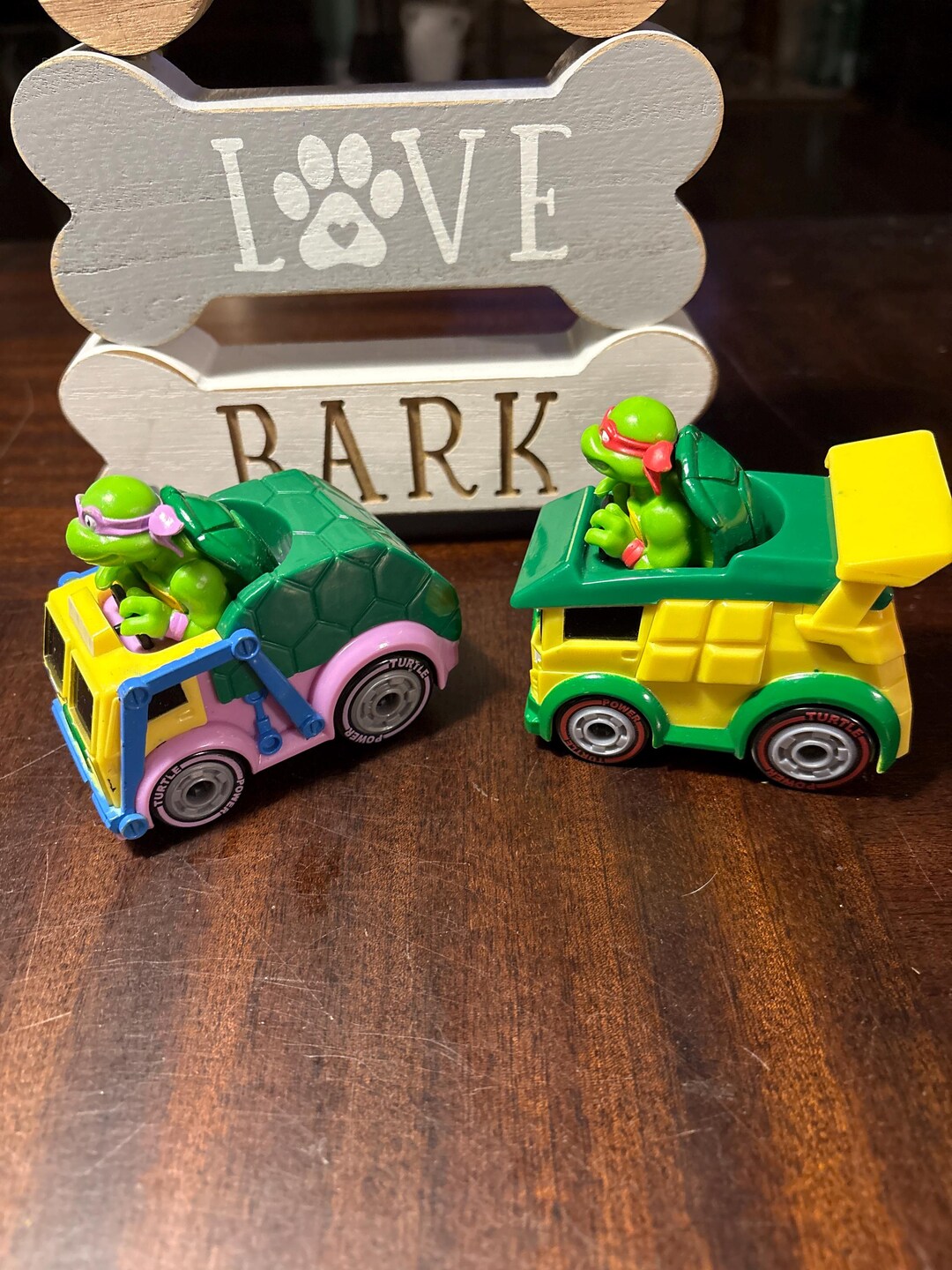 Teenage Mutant Ninja Turtles Lot of 2 Turtles in Cars Turtle Power ...