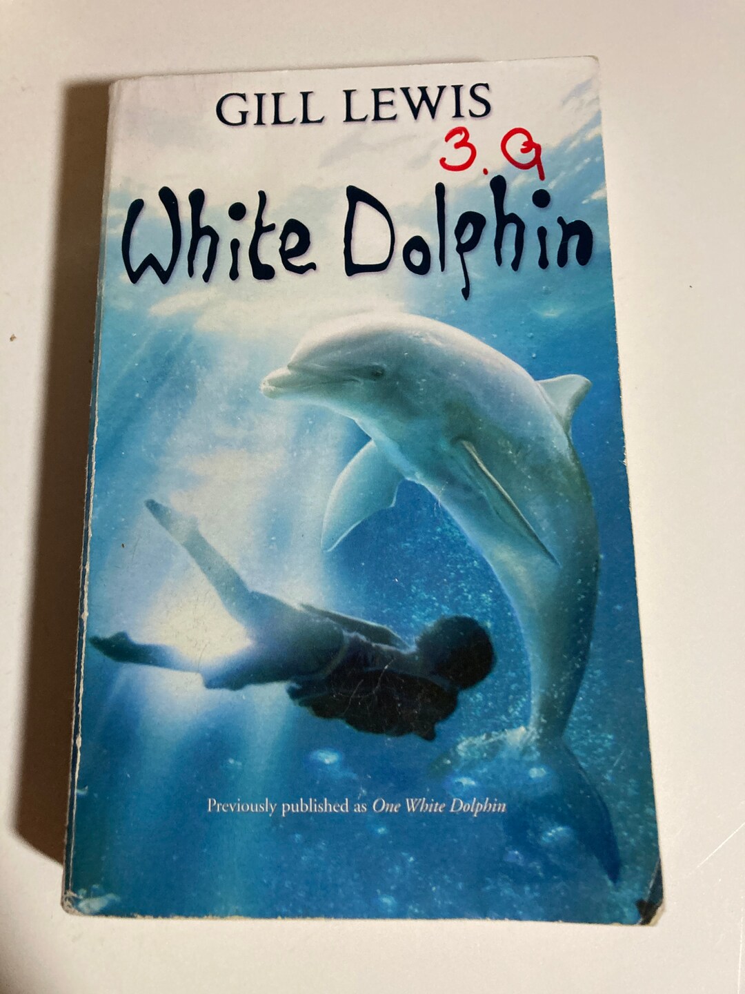 White Dolphin by Gill Lewis Oversized Paperback Book Older Children ...