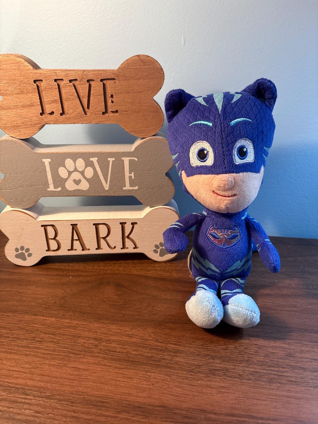 PJ Masks by Just Play 8” Purple Blue Doll With Beanie Body Young ...