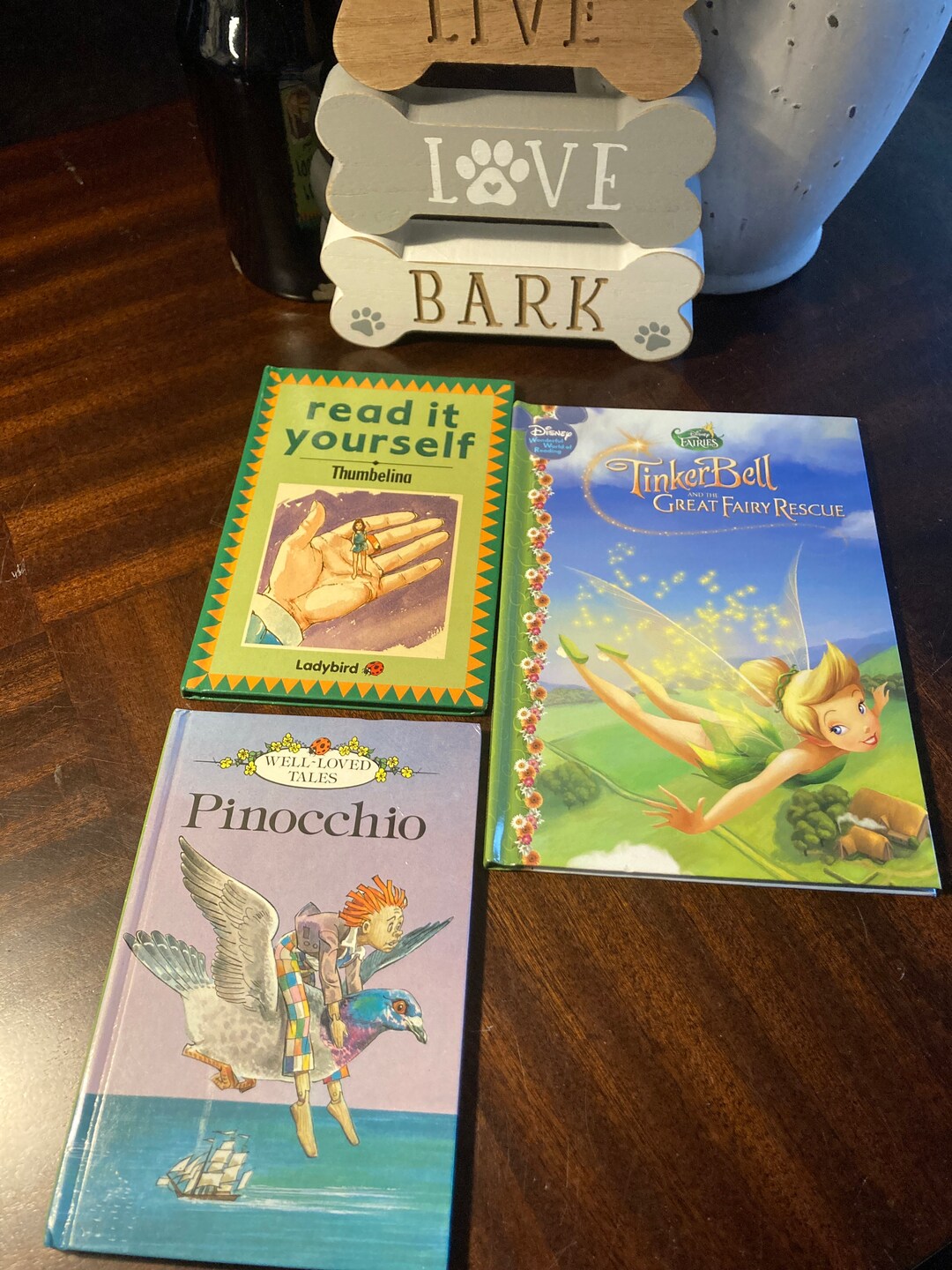 Children’s Hardback Book Lot of 3 Tinkerbell and the Great Fairy Rescue ...