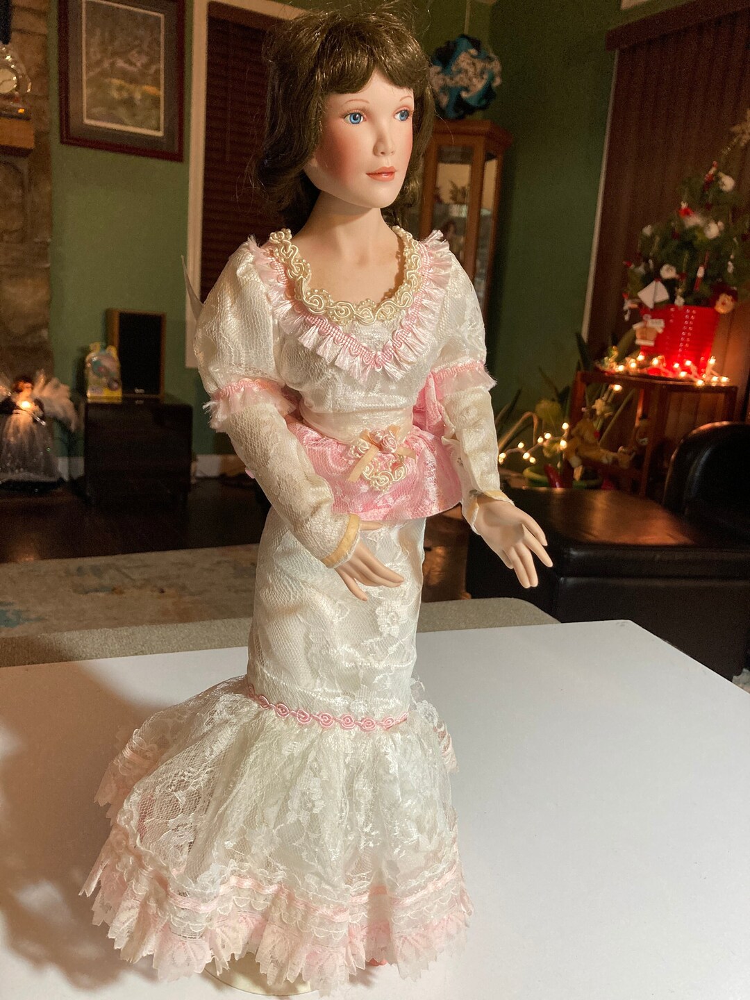 Patricia Rose Bride Doll 18 Tall Vintage Porcelain Bride Year 1998 ...