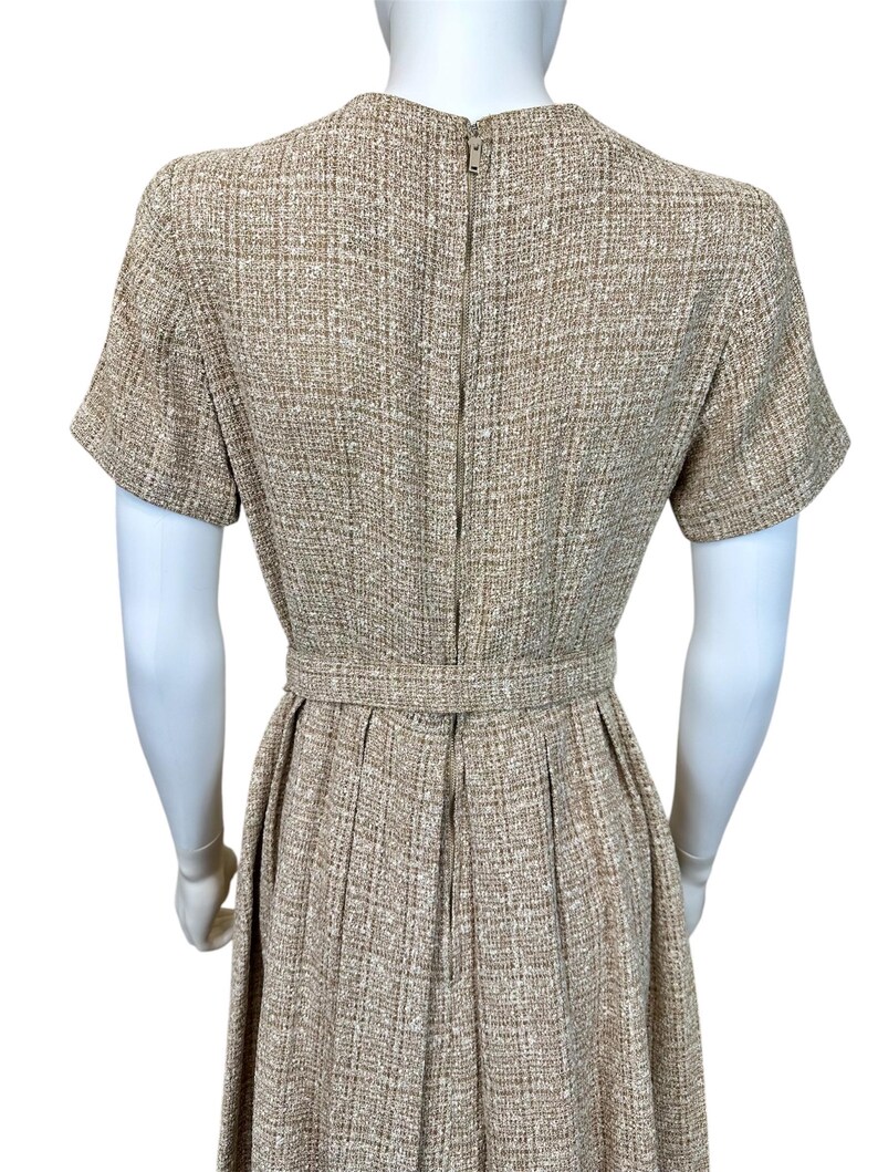 Small to Medium Vintage Late 1950s Tweed Dress With Statement Buttons ...