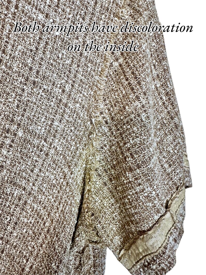 Small to Medium Vintage Late 1950s Tweed Dress With Statement Buttons ...