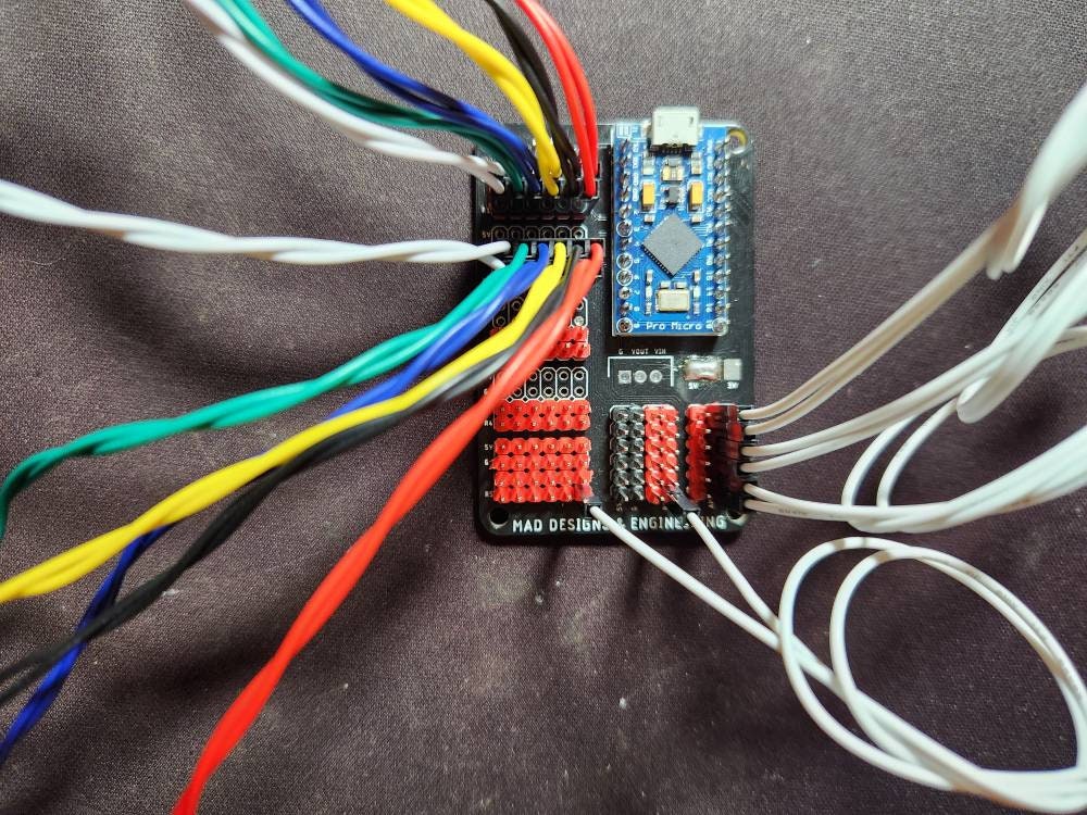 Flight Simulator Button Box ATS Driving Simulator Arduino - Etsy