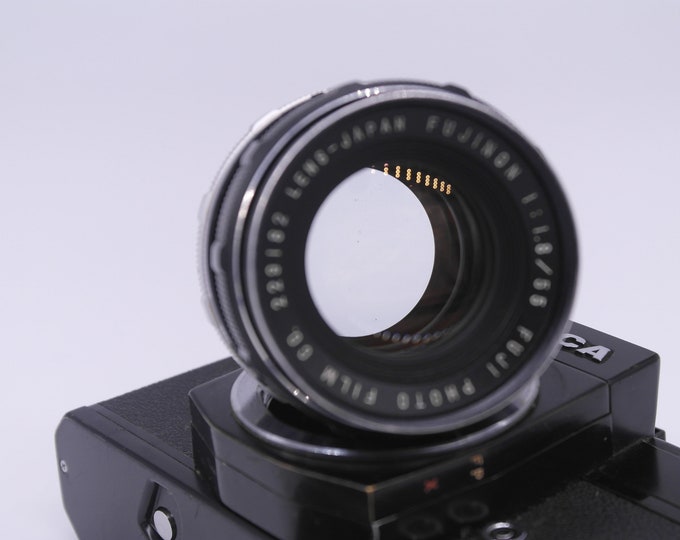 Fujinon 1: 1.8 F = 55mm Fuji Photo Film CO. Lens-japan & Fujica ST701 ...