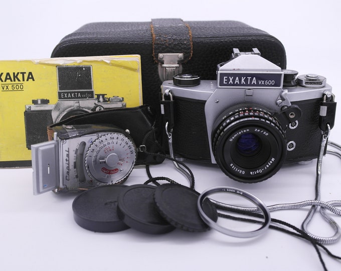 Exakta VX 1000 35mm Film Camera Pentaprism Viewfinder With Original Box ...