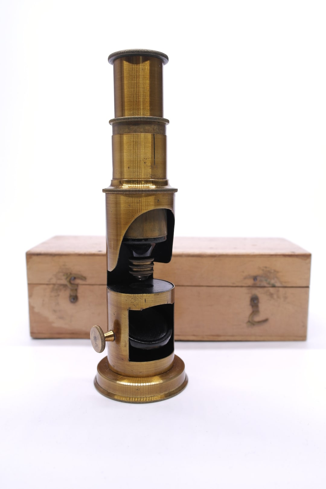 Vintage Scientist's Field Microscope, C.1950 - Etsy