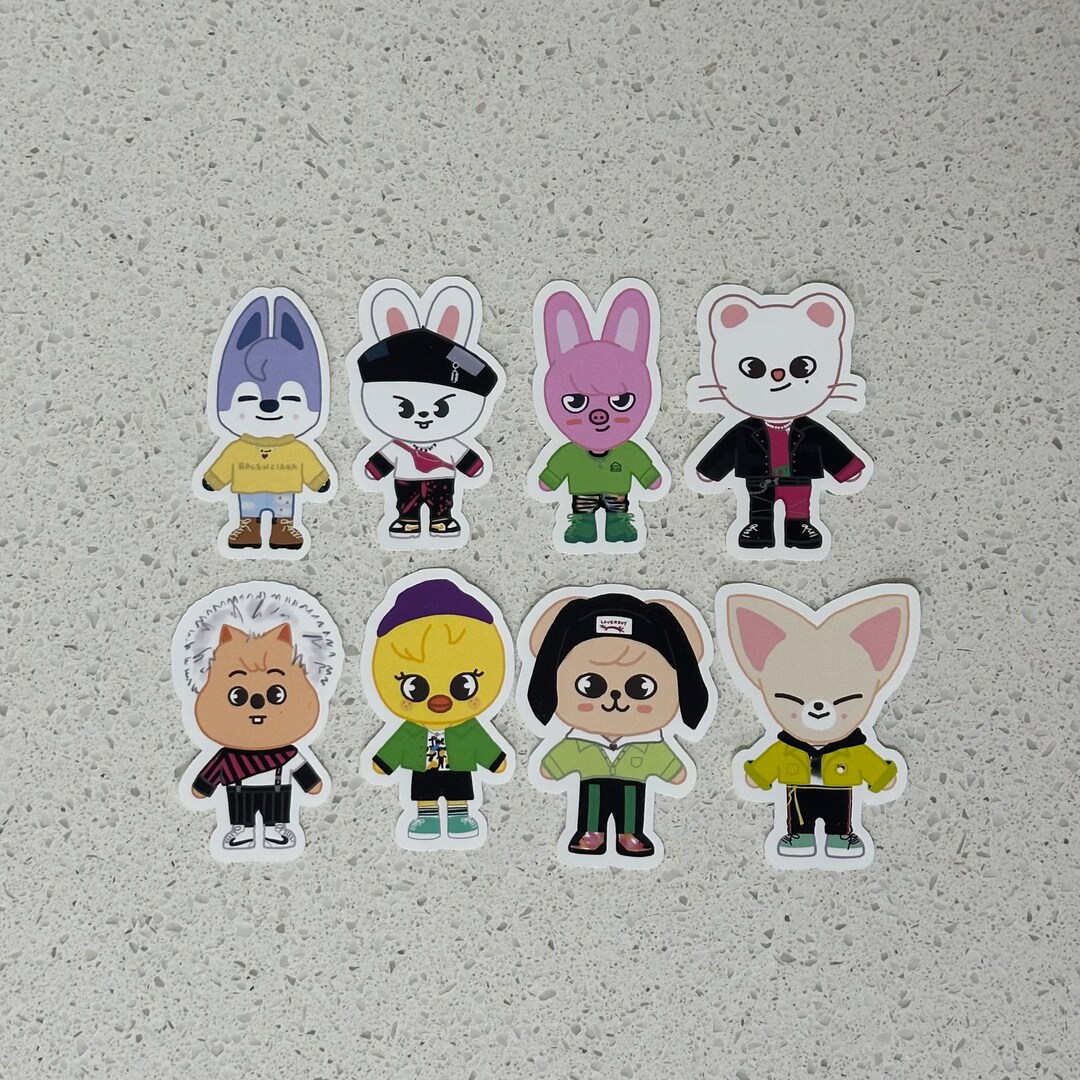 SKZ Skzoo Maniac Stickers - Etsy