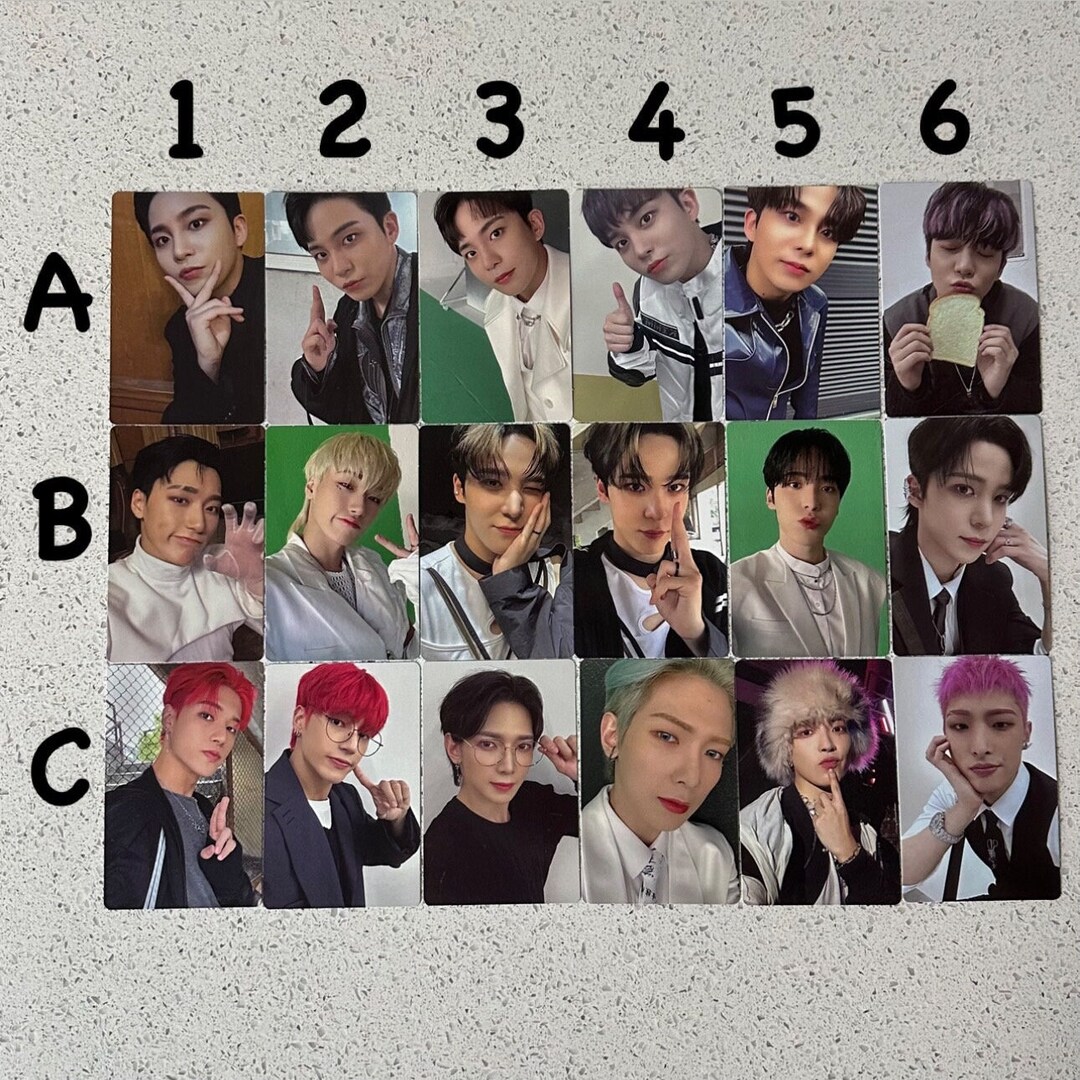 Ateez Official Photocards - Etsy
