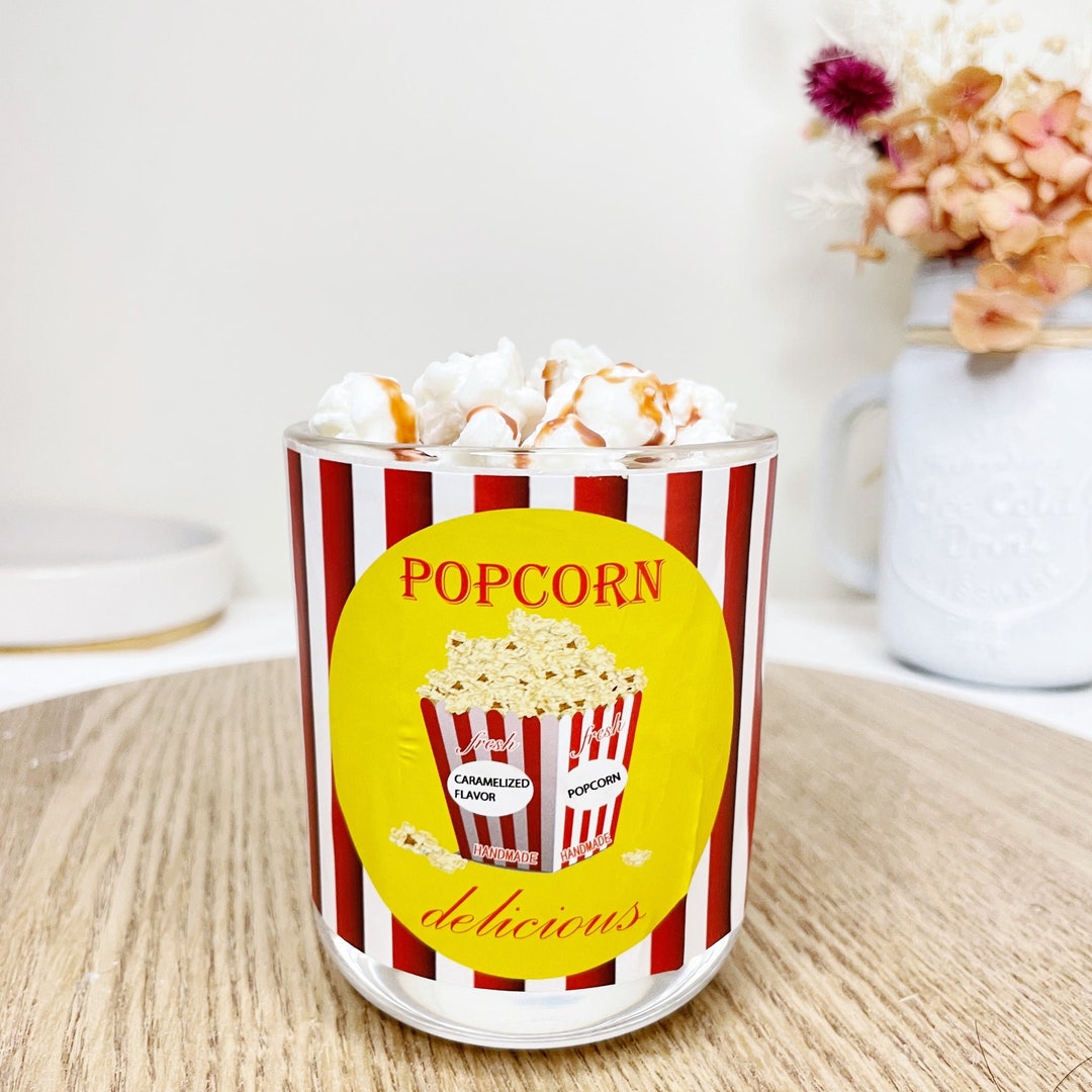 Popcorn Candle | Butter Popcorn| Object Air Freshener | Unique Gifts ...