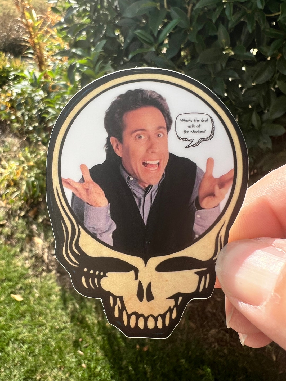 Jerry Stealie Sticker - Etsy