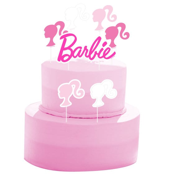 Barbie Cake Topper Set Barbie Cake Decorating Kit Barbie Party Barbie ...