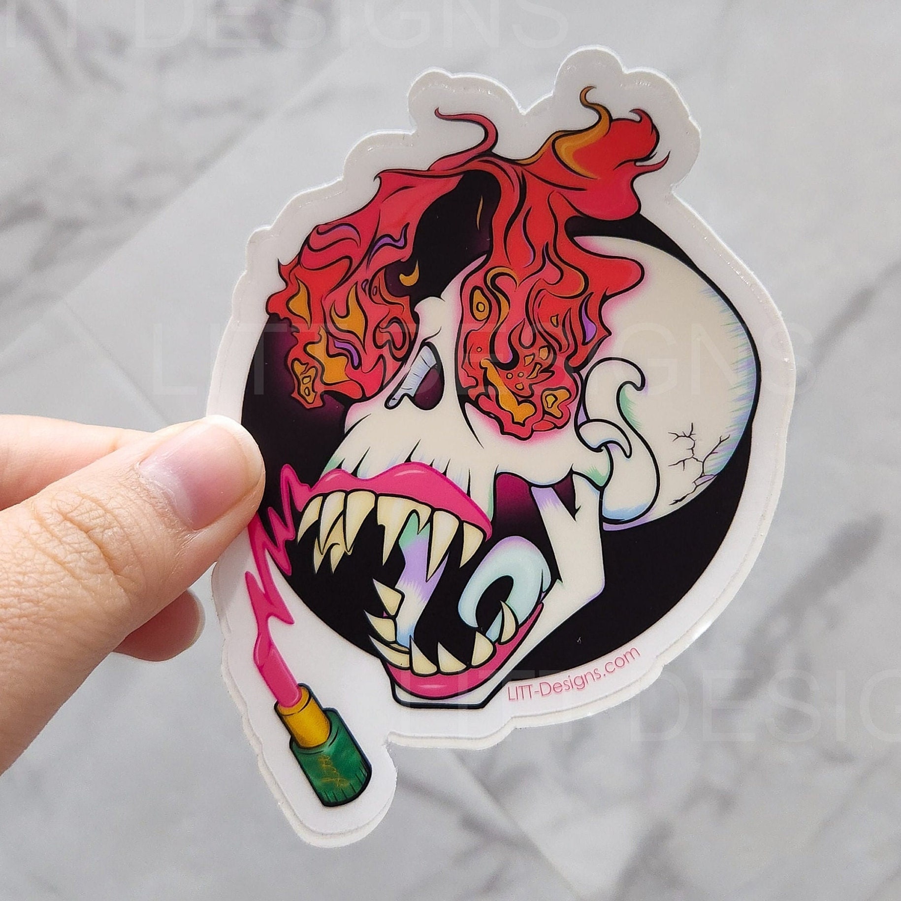 Vanity Sticker - Etsy