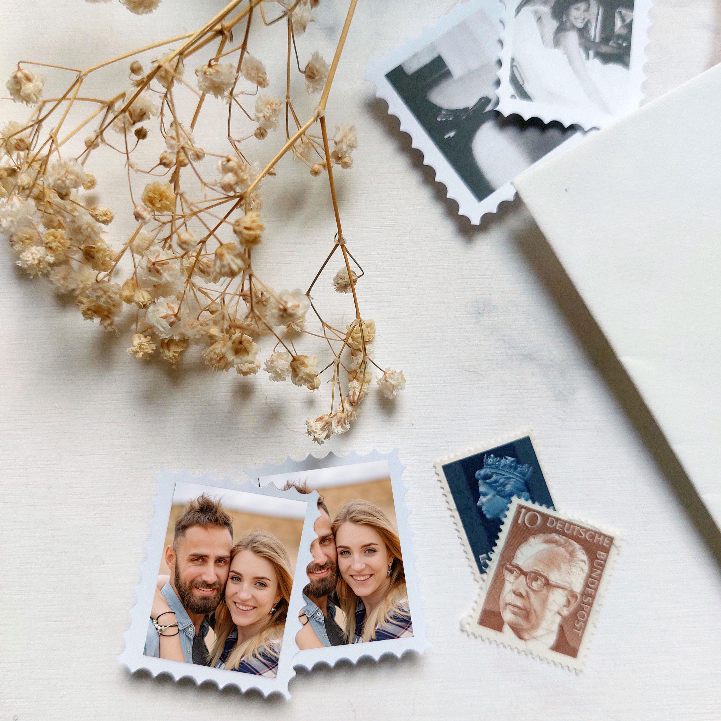 WEDDING Customizable Faux Postage Stamps | Your Photo Faux Stamps ...