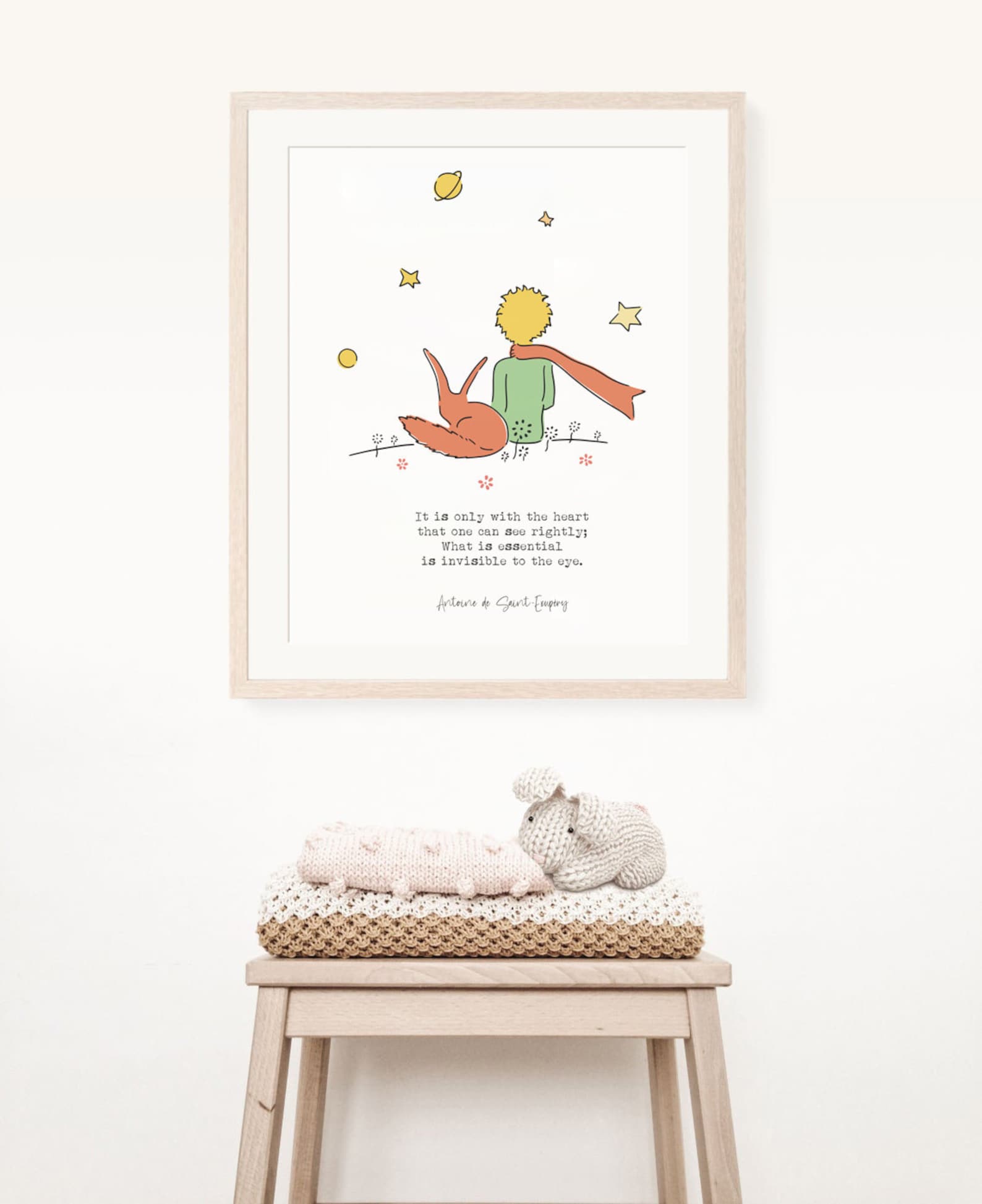 The Little Prince Print Motivational Print Le Petit Prince - Etsy