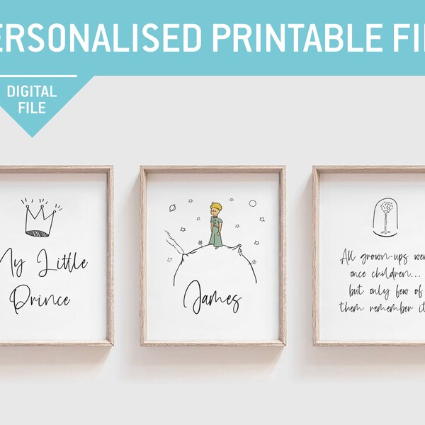 The Little Prince - Etsy