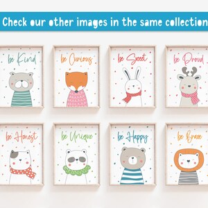 Be Kind, Be Curious, Be Sweet, Be Proud, Be Honest, Be Unique, Be Happy ...