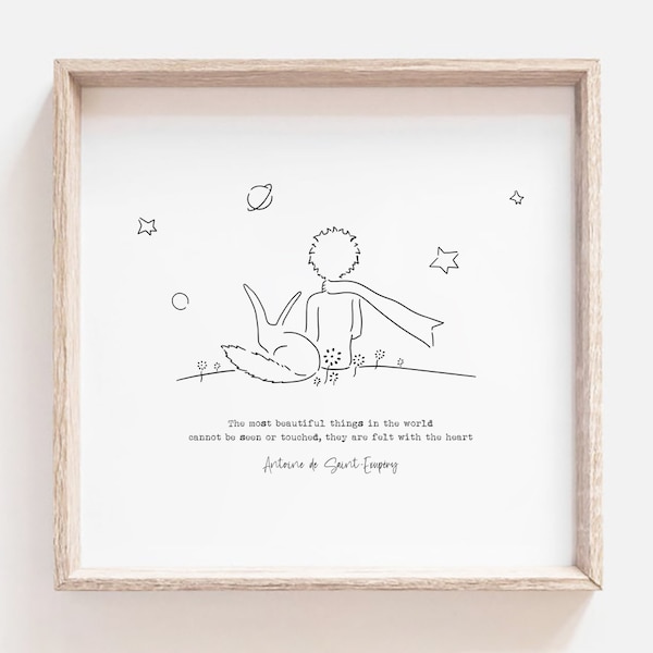 The Little Prince Poster - Etsy