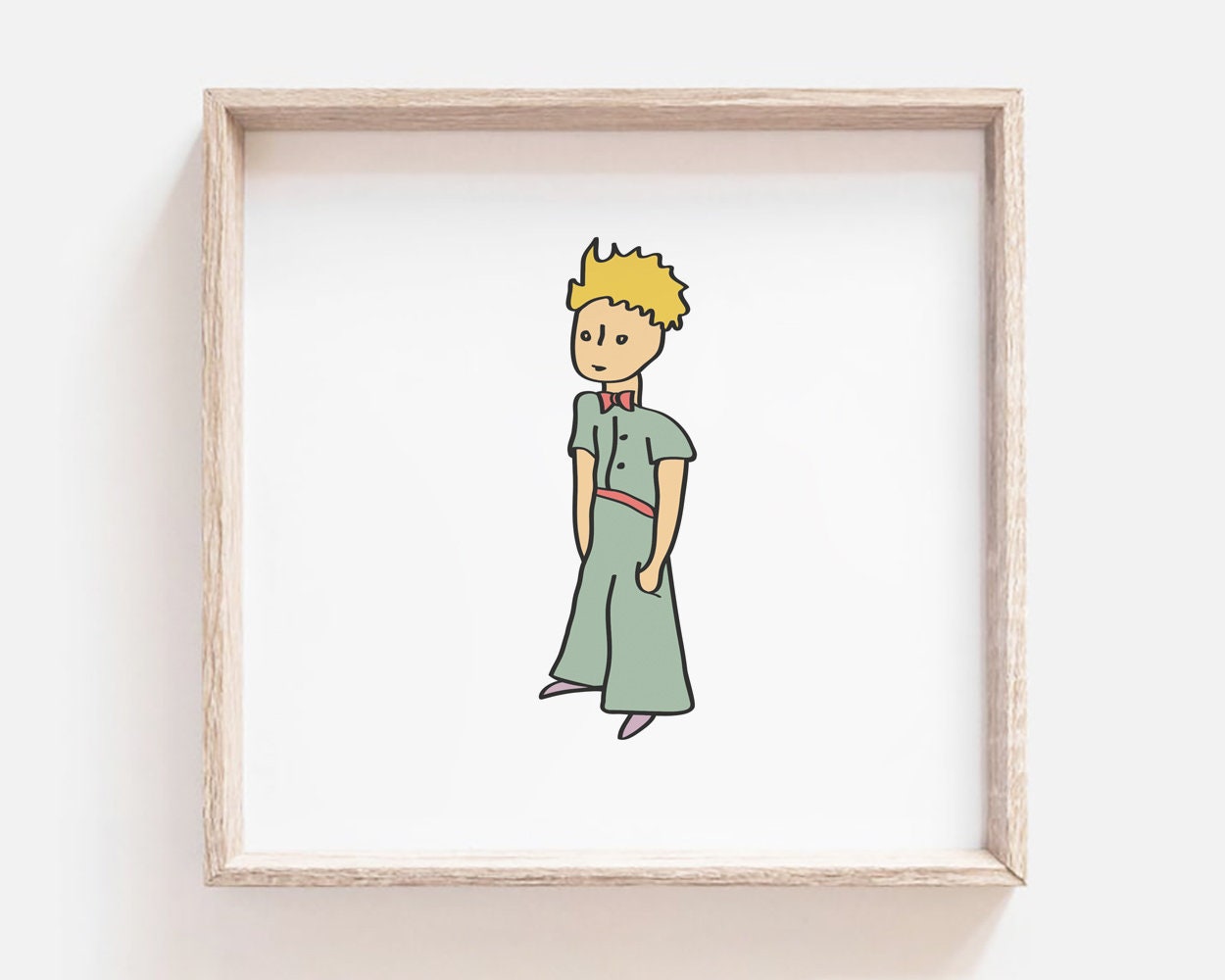 The Little Prince Set of 6 Prints / the Little Prince Wall Art / Little ...
