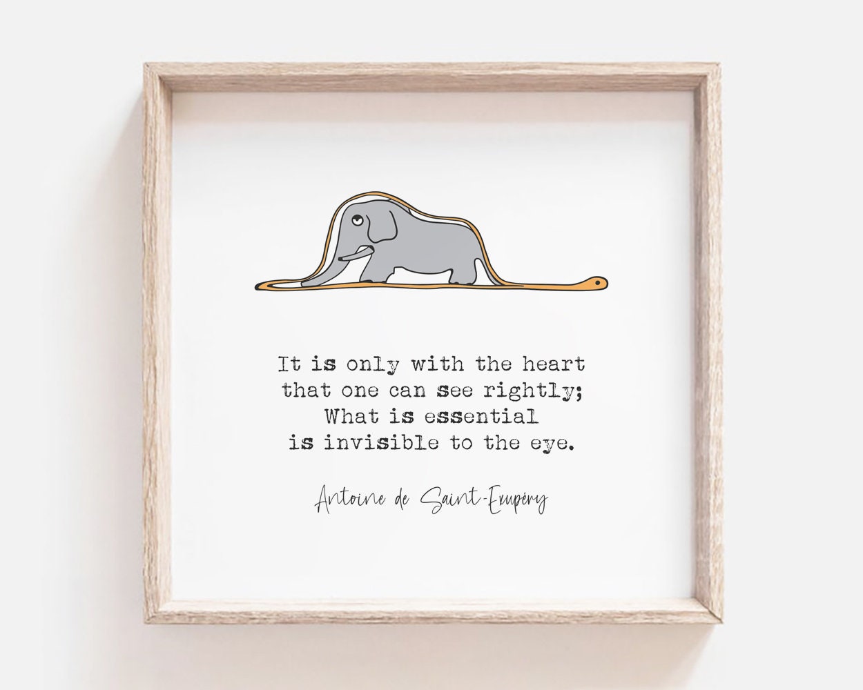 The Little Prince 6 Prints With Quotes, Motivational Print, Le Petit ...