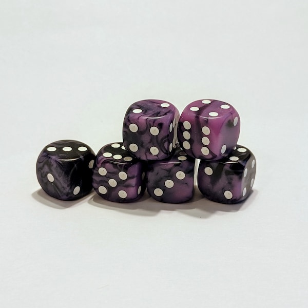 Purple Dice Set - Etsy